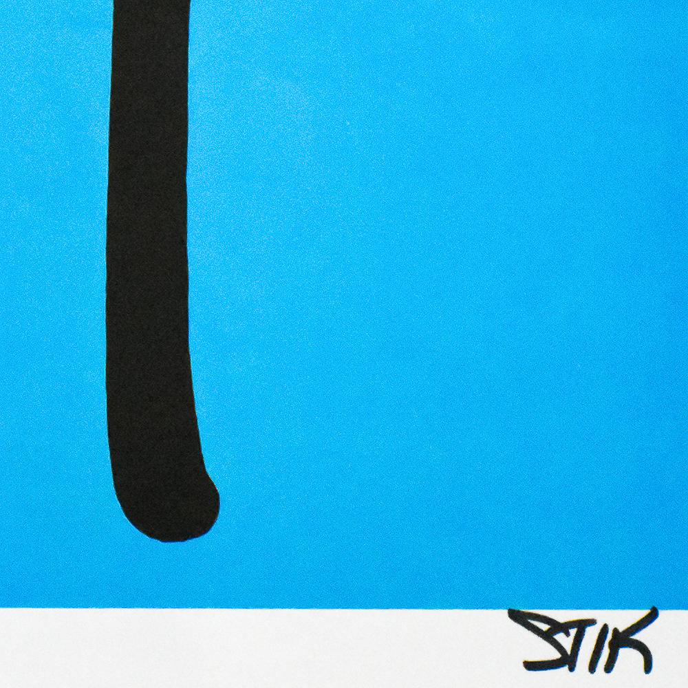 Stik - STIK Holding Hands (Signed Blue) For Sale at 1stDibs | stik ...