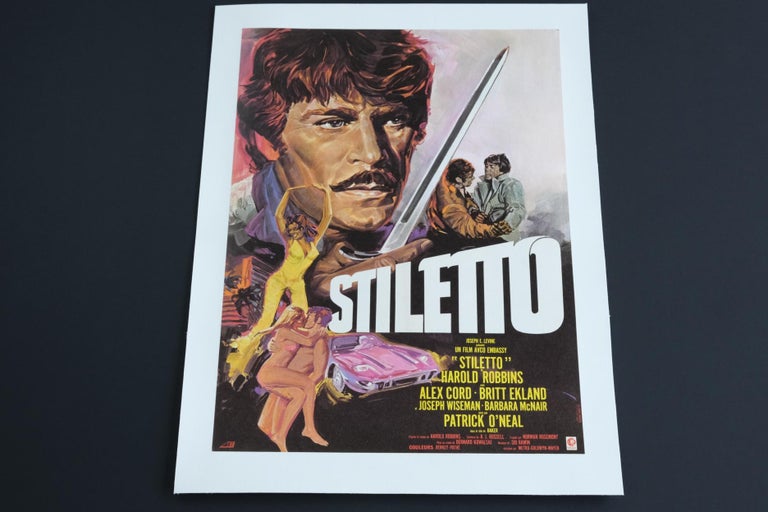 Stiletto '1969' Italian Original Vintage Poster Mint, Linen Backed For ...