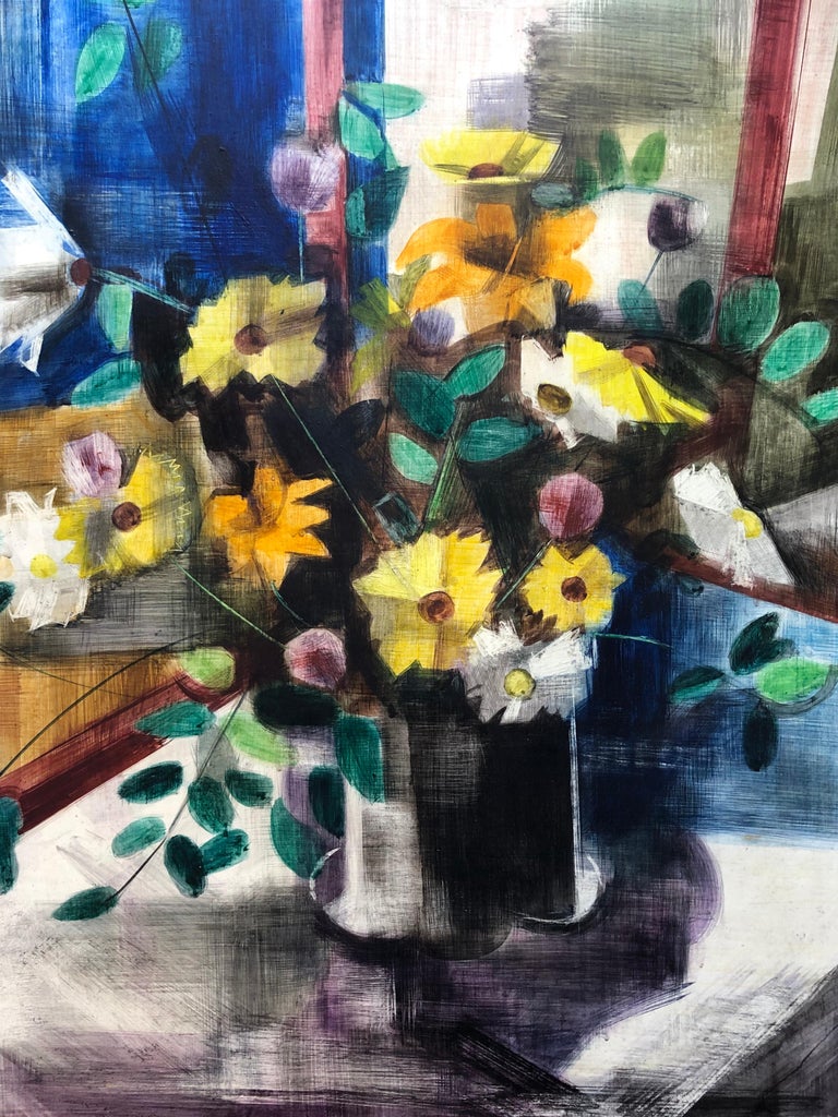 "Still Life of Flowers" by Zoltan Sepeshy at 1stDibs