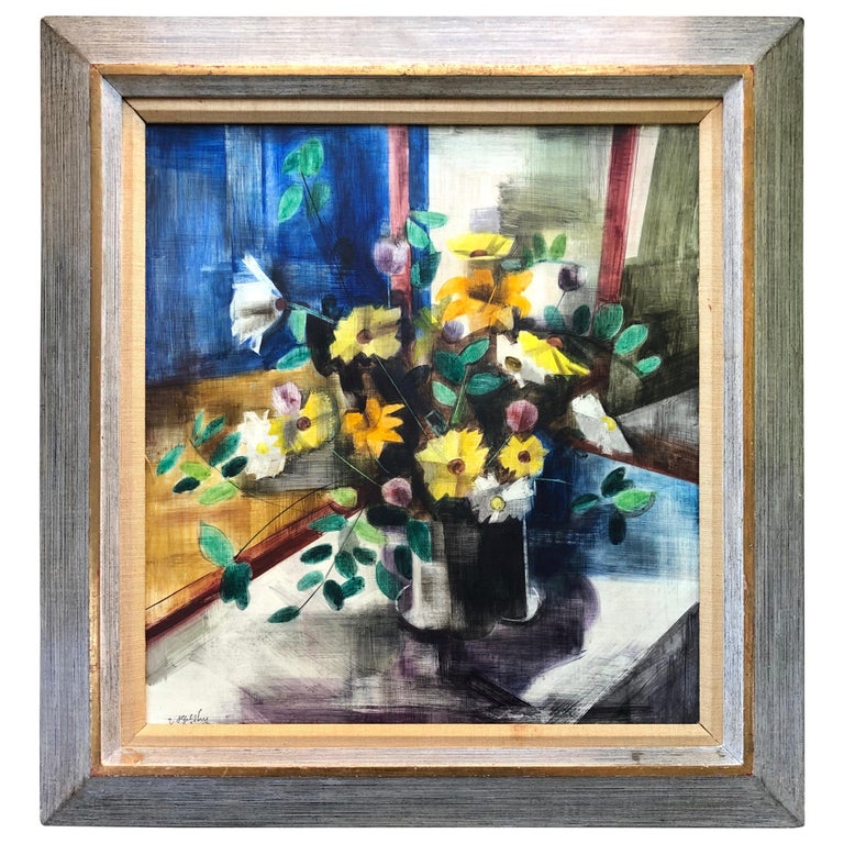"Still Life of Flowers" by Zoltan Sepeshy at 1stDibs