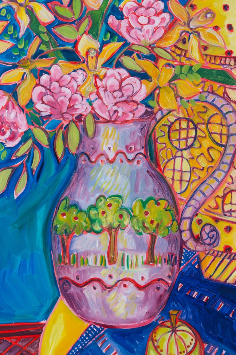 Still Life Painting, Artist Jane Kewin For Sale at 1stDibs