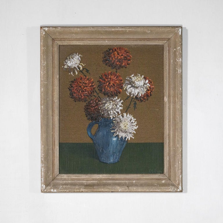 Still Life Pair of Oil Paintings, signed Edward Canning-Freeman, Framed ...