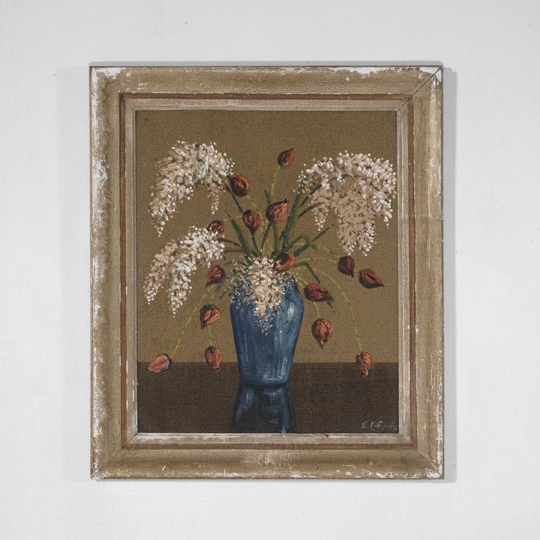 Still Life Pair of Oil Paintings, signed Edward Canning-Freeman, Framed ...