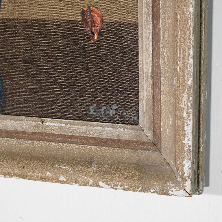 Still Life Pair of Oil Paintings, signed Edward Canning-Freeman, Framed ...