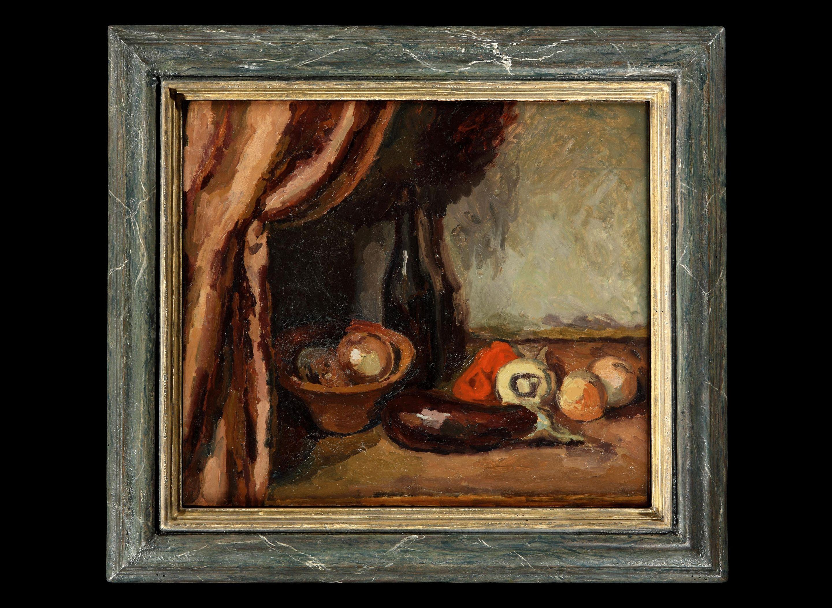 Still Life with Black Bottle and an Aubergine, 1926 at 1stDibs | connor ...