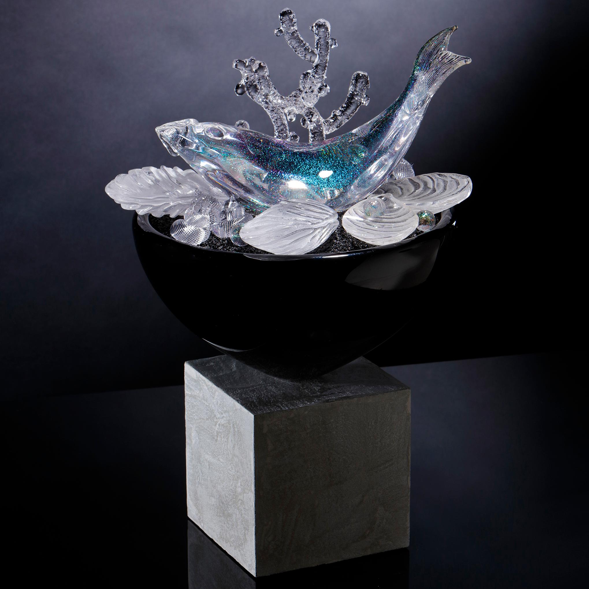 Still Life with Fish and Molluscs, a Glass Still Life Art Work by ...