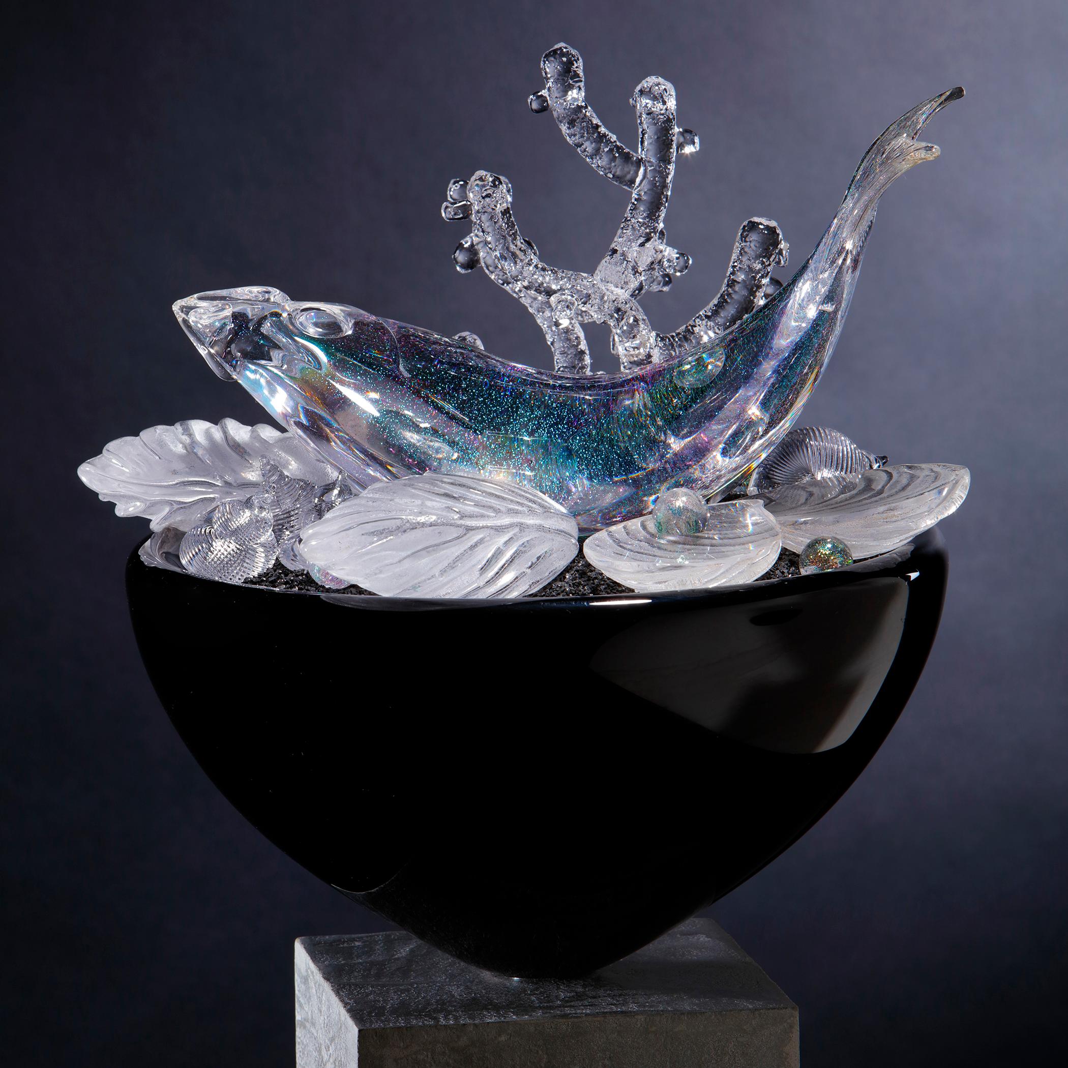 Still Life with Fish and Molluscs, a Glass Still Life Art Work by ...