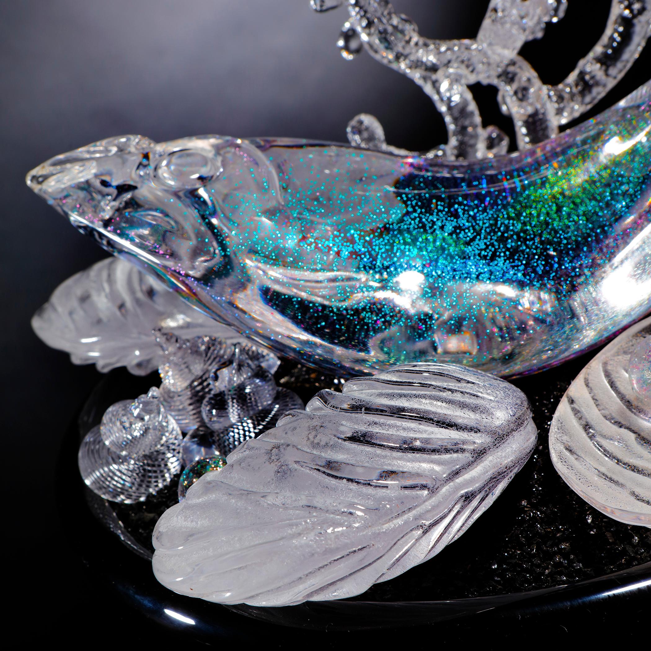 Still Life with Fish and Molluscs, a Glass Still Life Art Work by ...