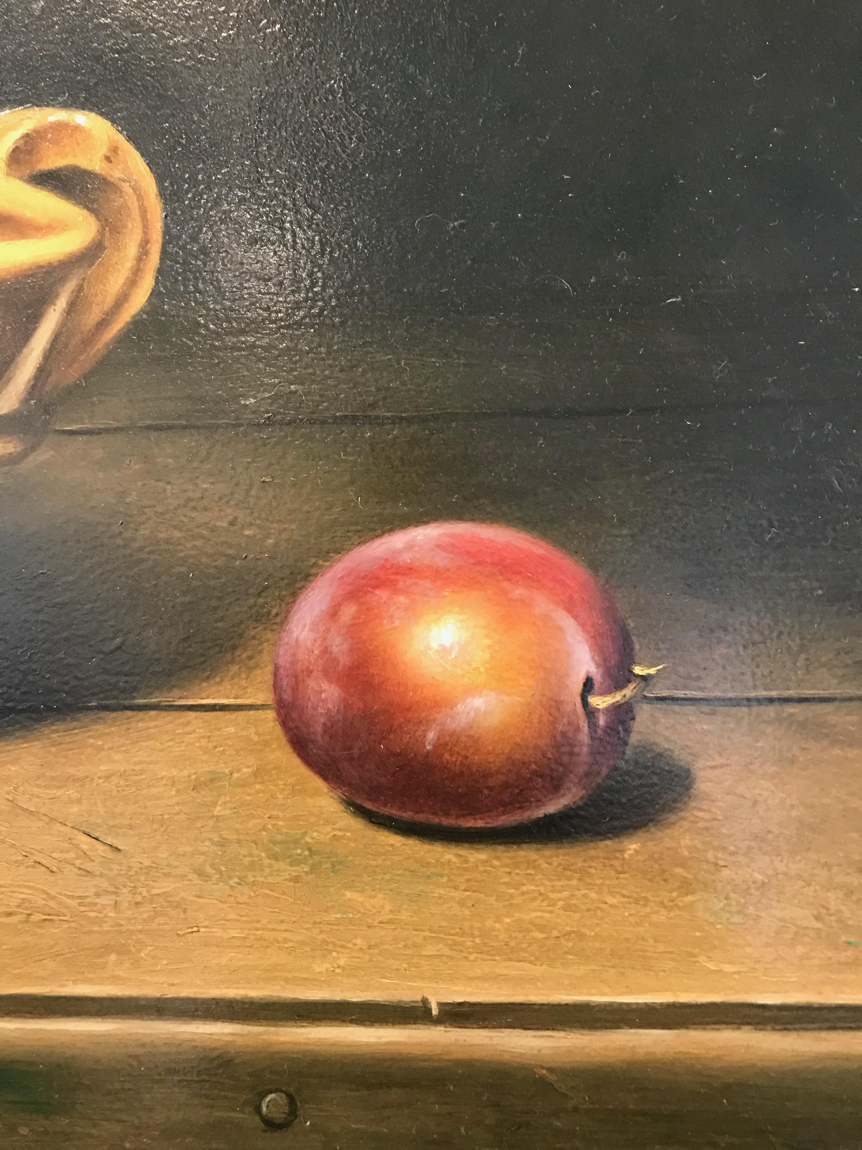 'Still Life with Plums' by Stefaan Eyckmans For Sale at 1stDibs