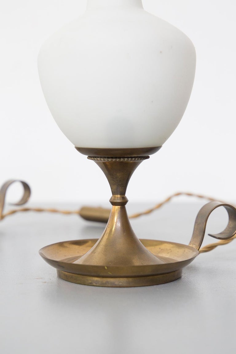 Stilnovo Mid-Century Table Lamps, Original Label For Sale at 1stDibs