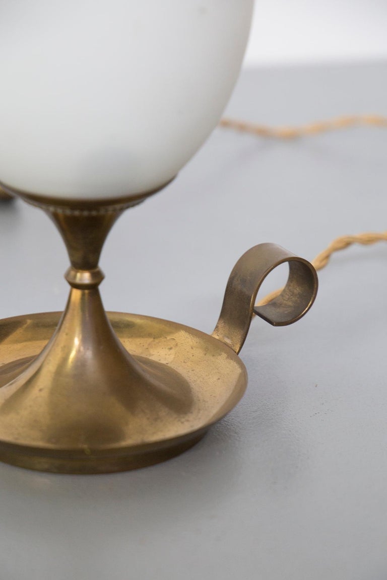 Stilnovo Mid-Century Table Lamps, Original Label For Sale at 1stDibs