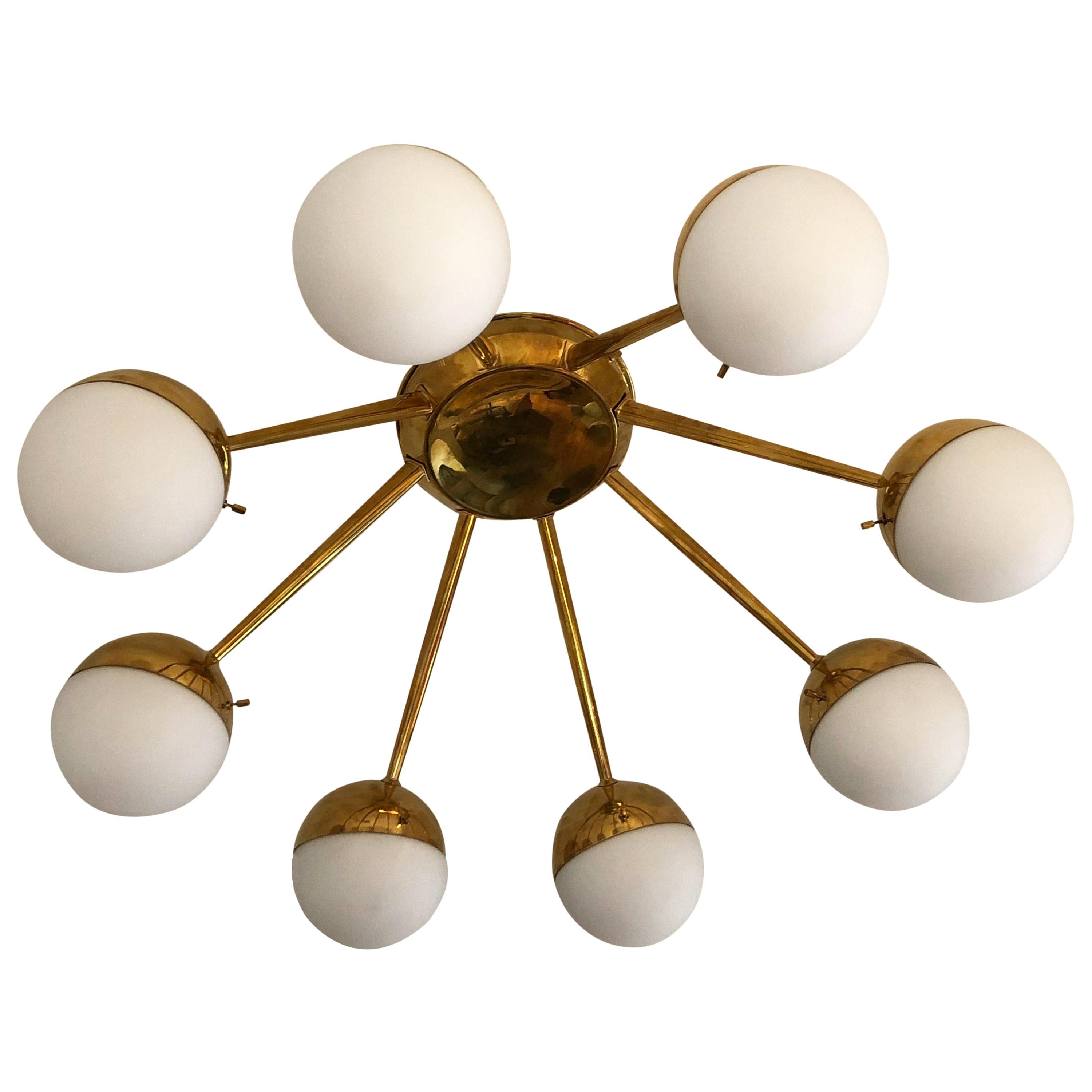 Molecule 8 Flush Mount For Sale at 1stDibs