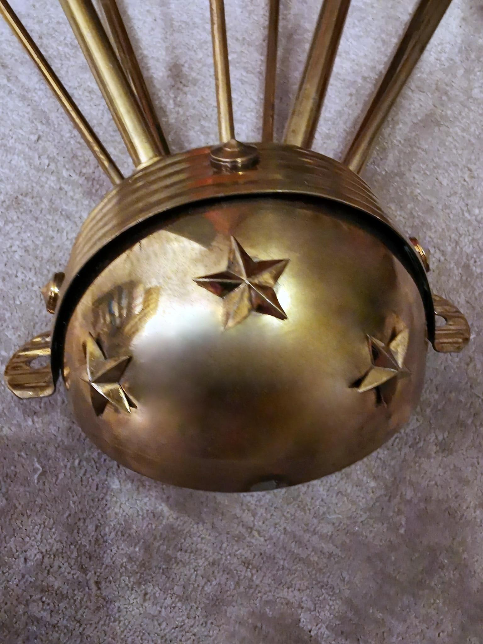 Stilnovo Style Italian Wall Sconce Space Age Model Sputnik For Sale at ...