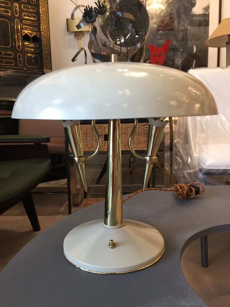 Vintage Italian Desk Lamp Attributed to Stilnovo, Circa 1946 For Sale ...