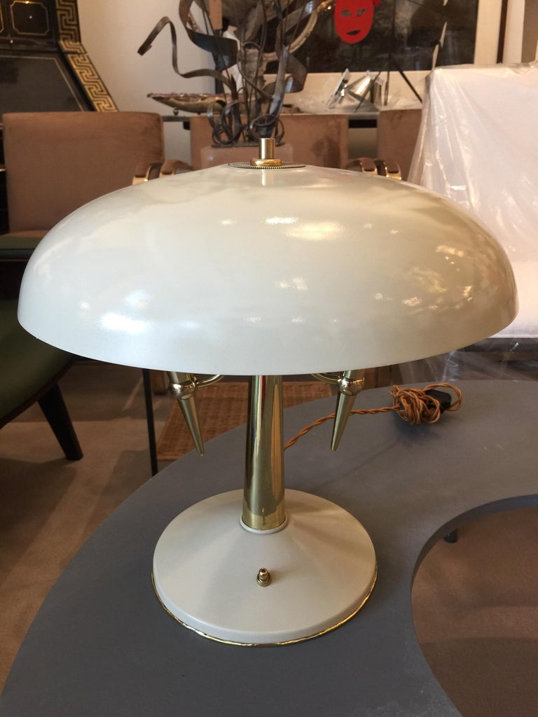 Vintage Italian Desk Lamp Attributed to Stilnovo, Circa 1946 For Sale ...