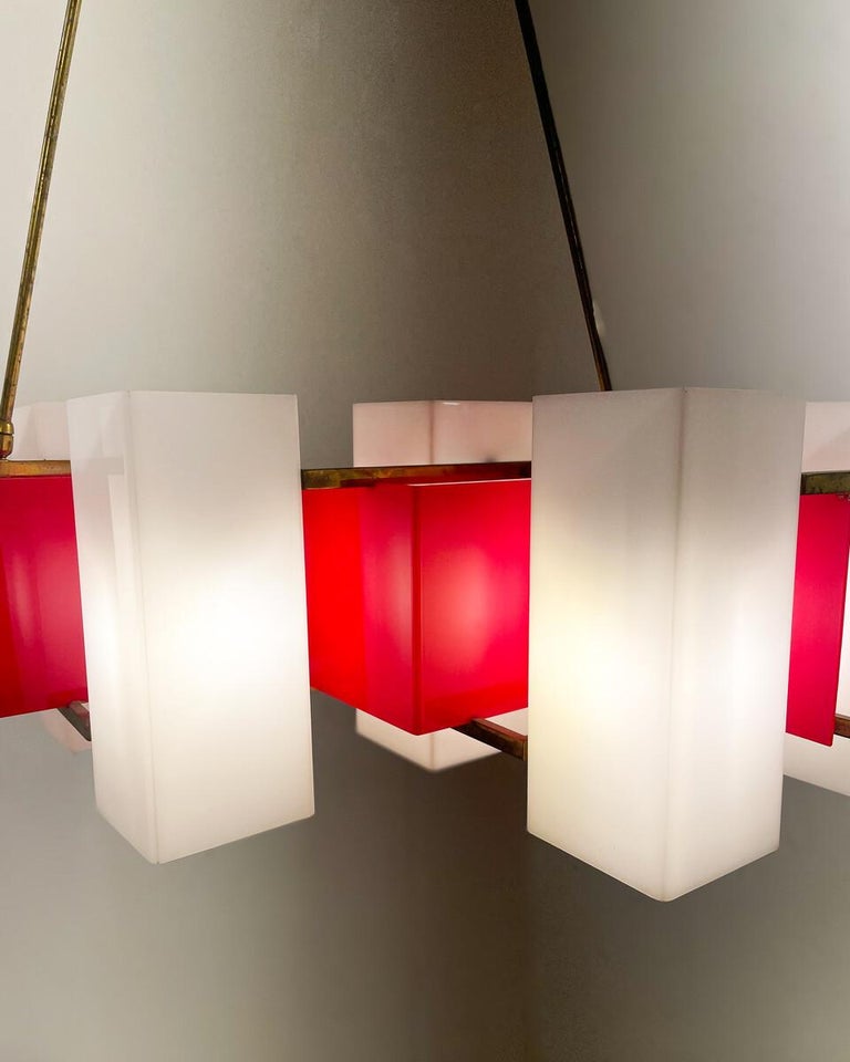 Stilux Italian Ceiling Light For Sale at 1stDibs