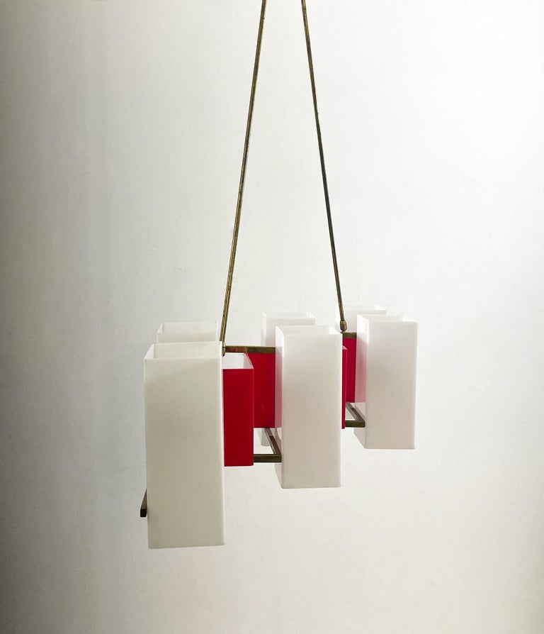 Stilux Italian Ceiling Light For Sale at 1stDibs