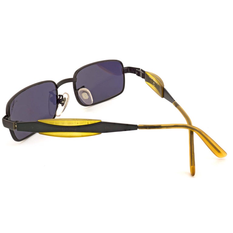 Sting vintage sunglasses with spring hinges For Sale at 1stDibs