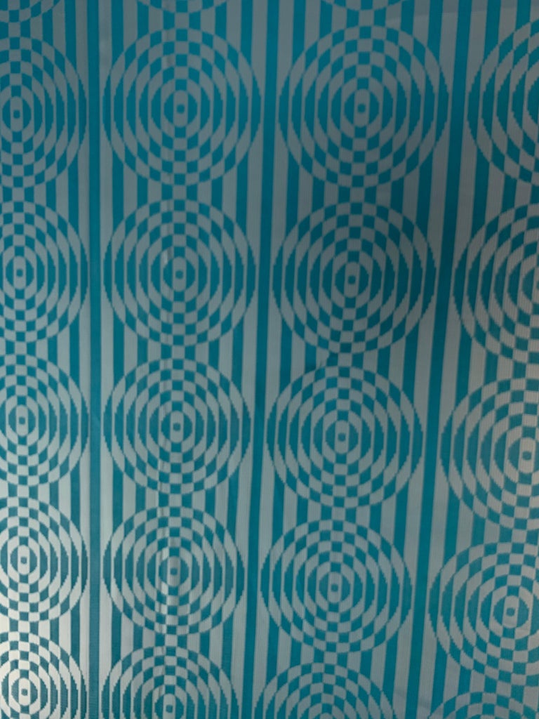 Stock Decorative Fabric by Verner Panton for Unika Vaev, 1960s For Sale ...