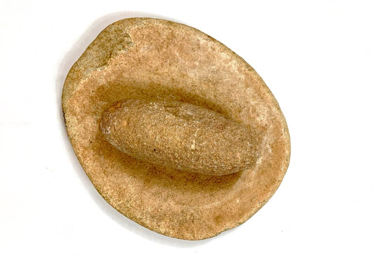 Rare Stone Age Pestle and Mortar (Tool and Plate) For Sale at 1stDibs ...