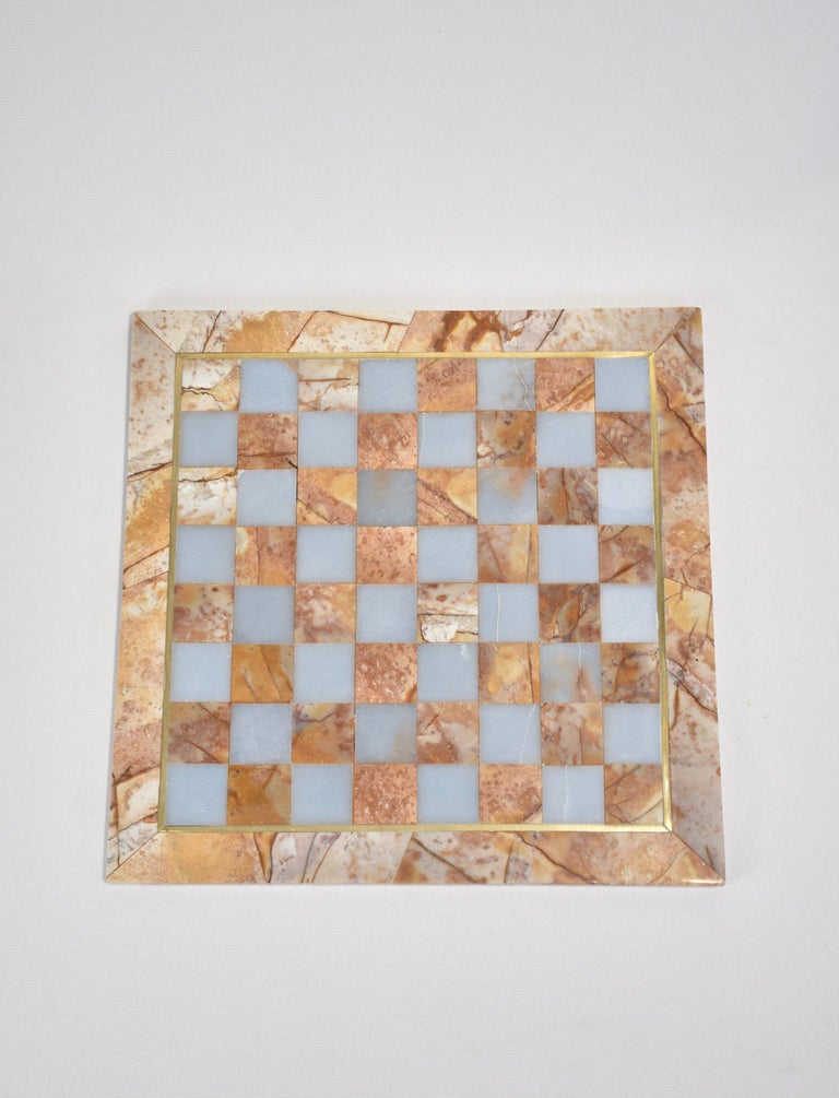 Stone Chess Set at 1stDibs