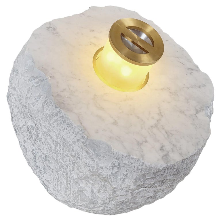 Stone Kinetic Lamp by Jan Garncarek For Sale at 1stDibs