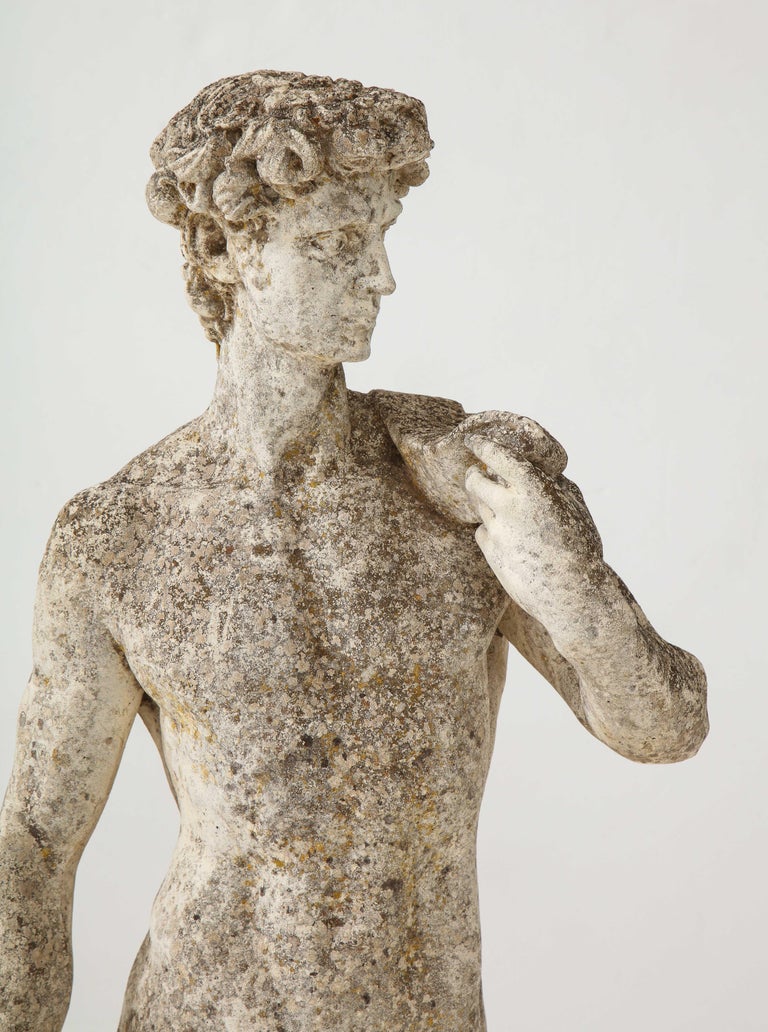Stone Statue of David For Sale at 1stDibs