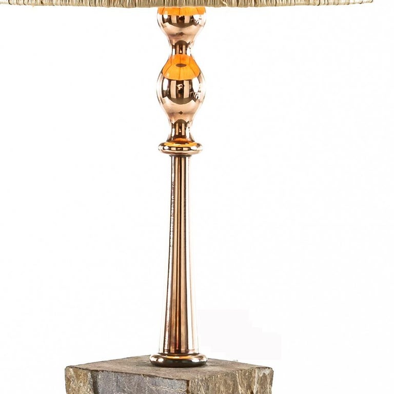 Stone Table Lamp by Egg Designs For Sale at 1stDibs