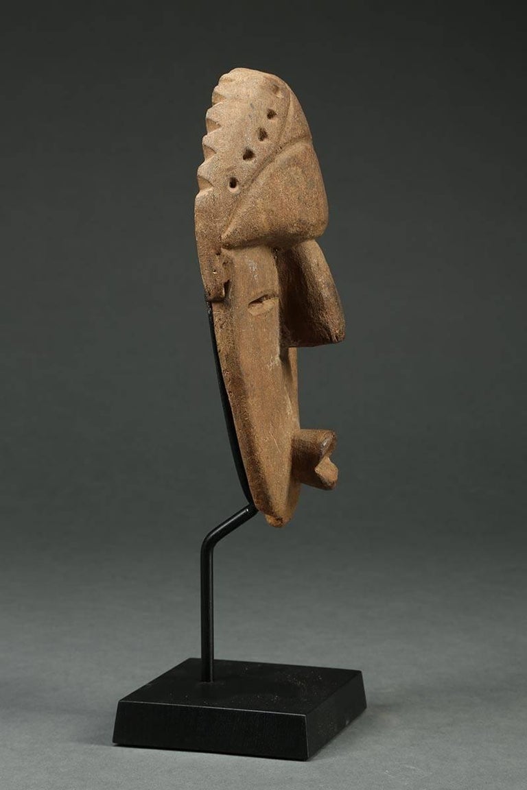 Stone Tribal Bassa Mask, Liberia at 1stDibs