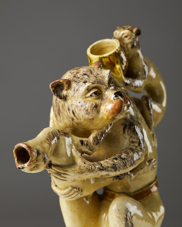 Stoneware Jug by Ernst Schmidt, Denmark, 1910-20 For Sale at 1stDibs