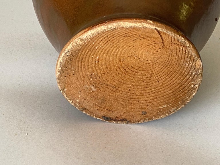 Stoneware Jug, Pitcher Beautiful Patina circa 1960 from France Brown ...