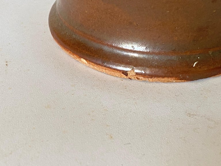 Stoneware Jug, Pitcher Beautiful Patina circa 1960 from France Brown ...