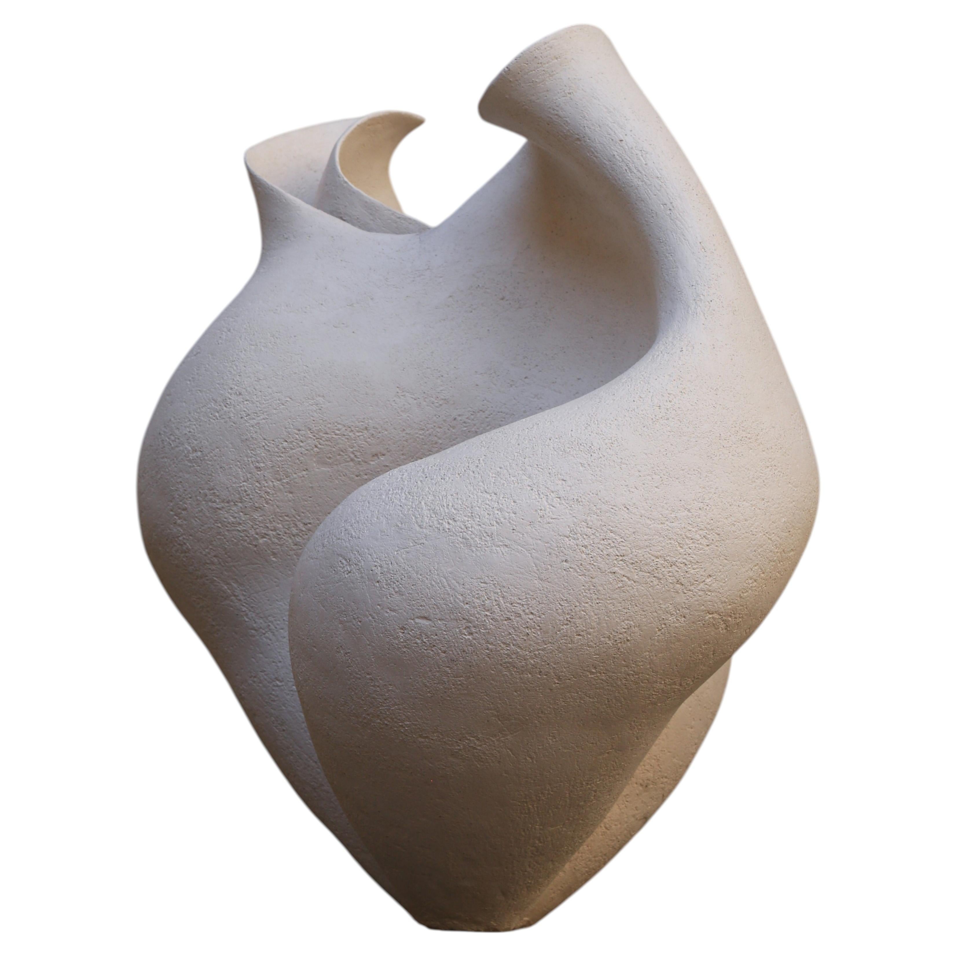 Stoneware Wall Sculpture by Nathaniel Patschke For Sale at 1stDibs