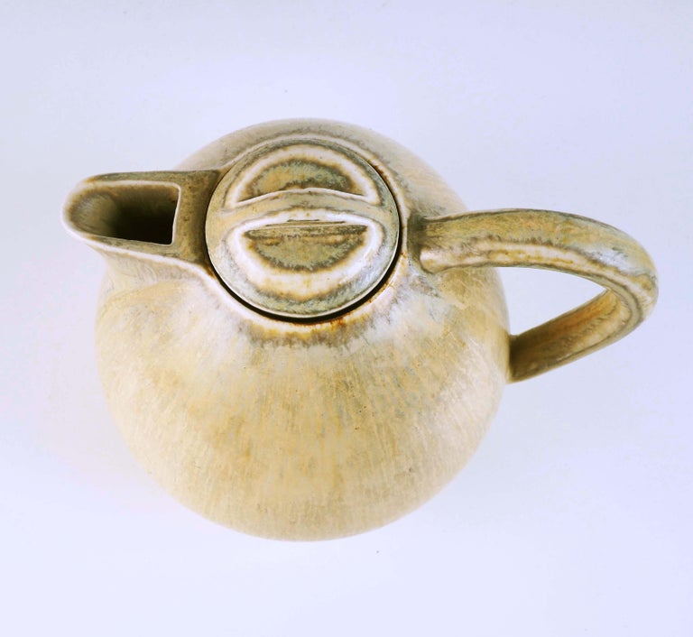 Stoneware Teapot by Saxbo in Denmark For Sale at 1stDibs