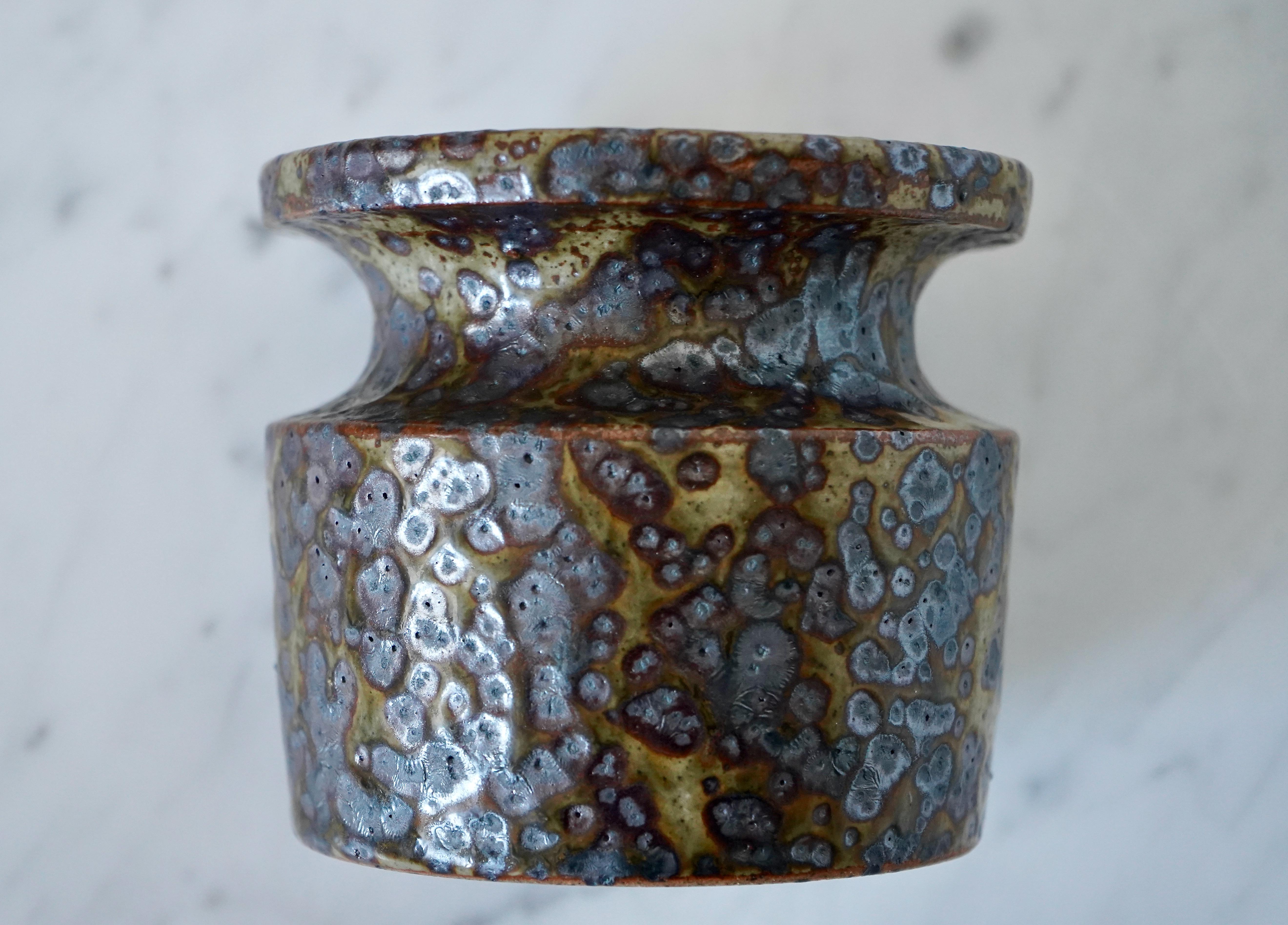 Stoneware Vase by Swedish Ceramist Claes Thell at 1stDibs