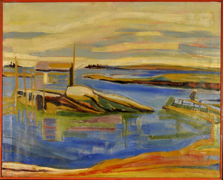 "Stonington, Maine" Painting by Janet Sullivan Turner, Oil on Canvas ...