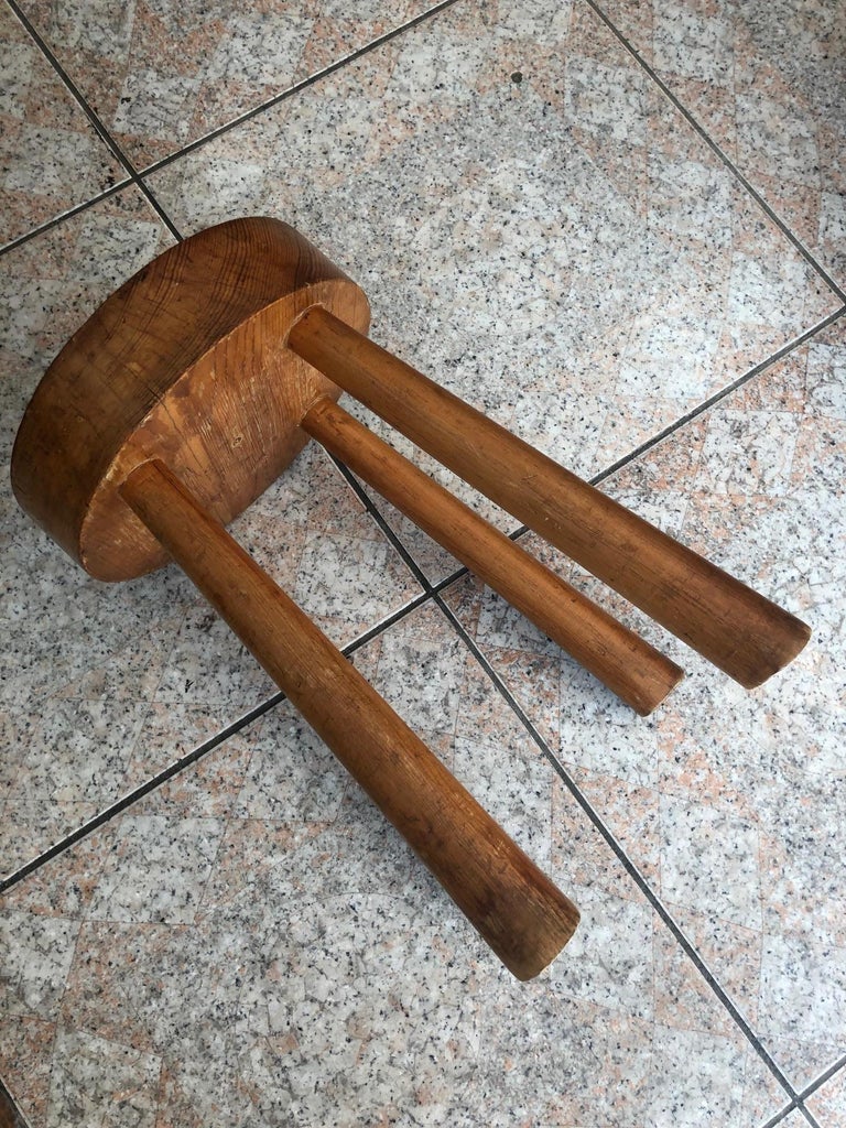 Stool Attributed to Charlotte Perriand at 1stDibs