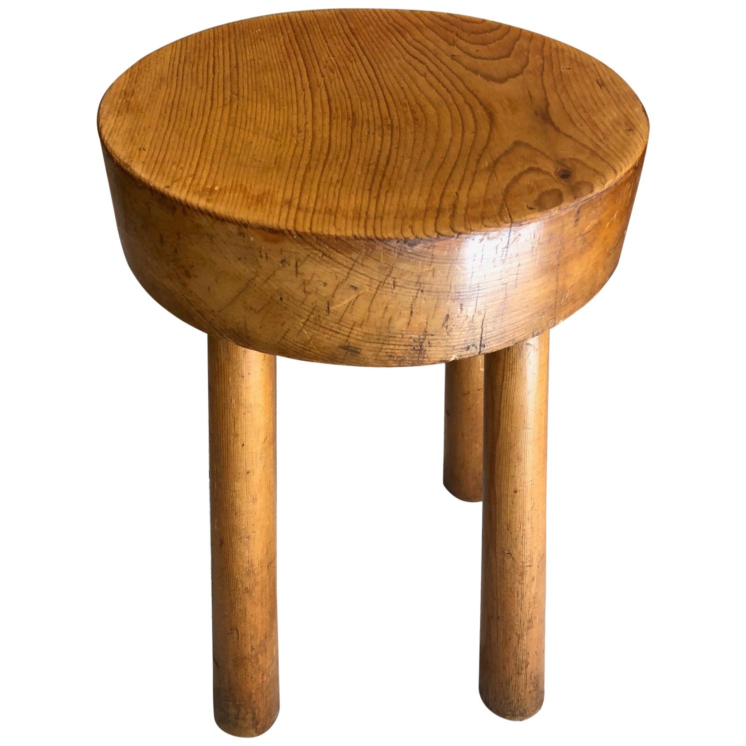 Stool Attributed to Charlotte Perriand at 1stDibs