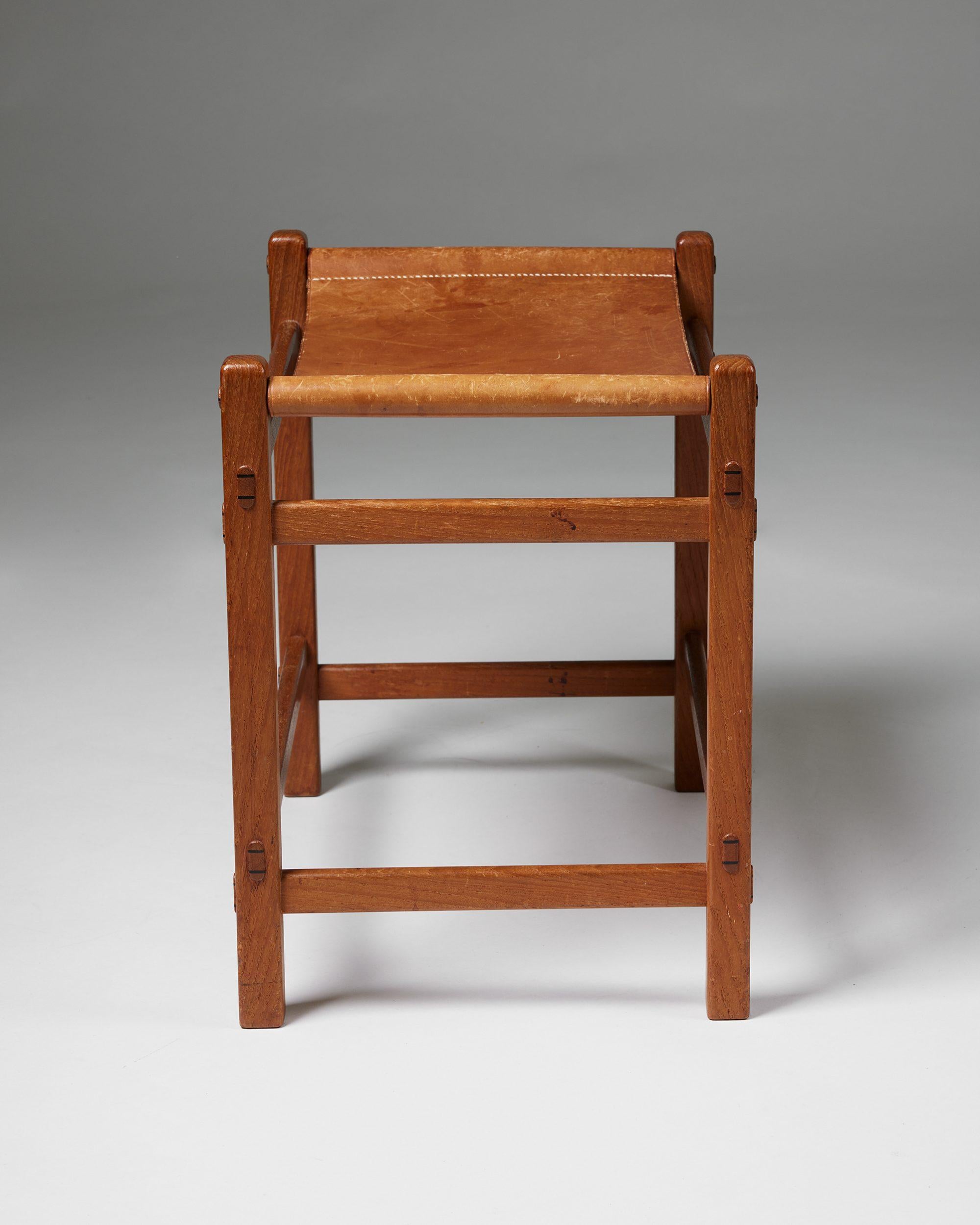 Stool Designed by Stig Lönngren, Sweden, 1947 For Sale at 1stDibs