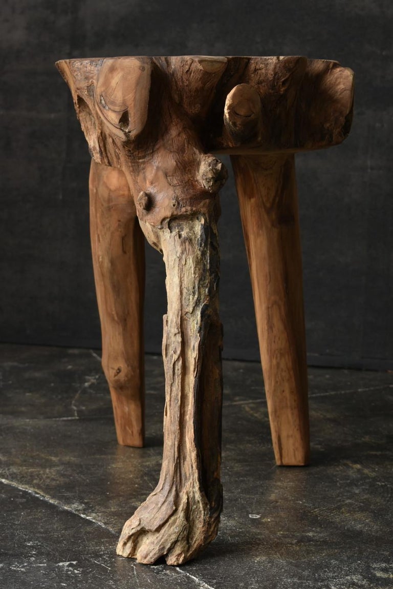 Old Stool Made from Indonesian Tree Roots /Primitive Design/20th ...