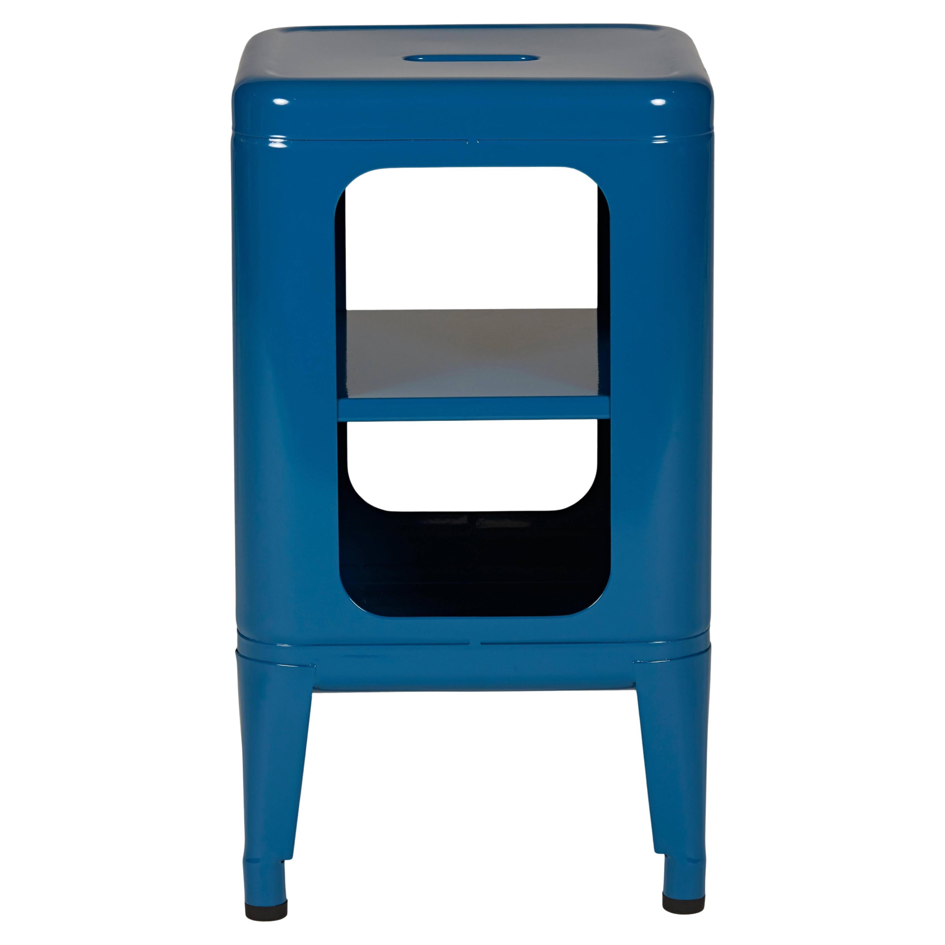 Stool Shelf 500 in Ocean Blue by Frederic Gaunet and Tolix For Sale at ...