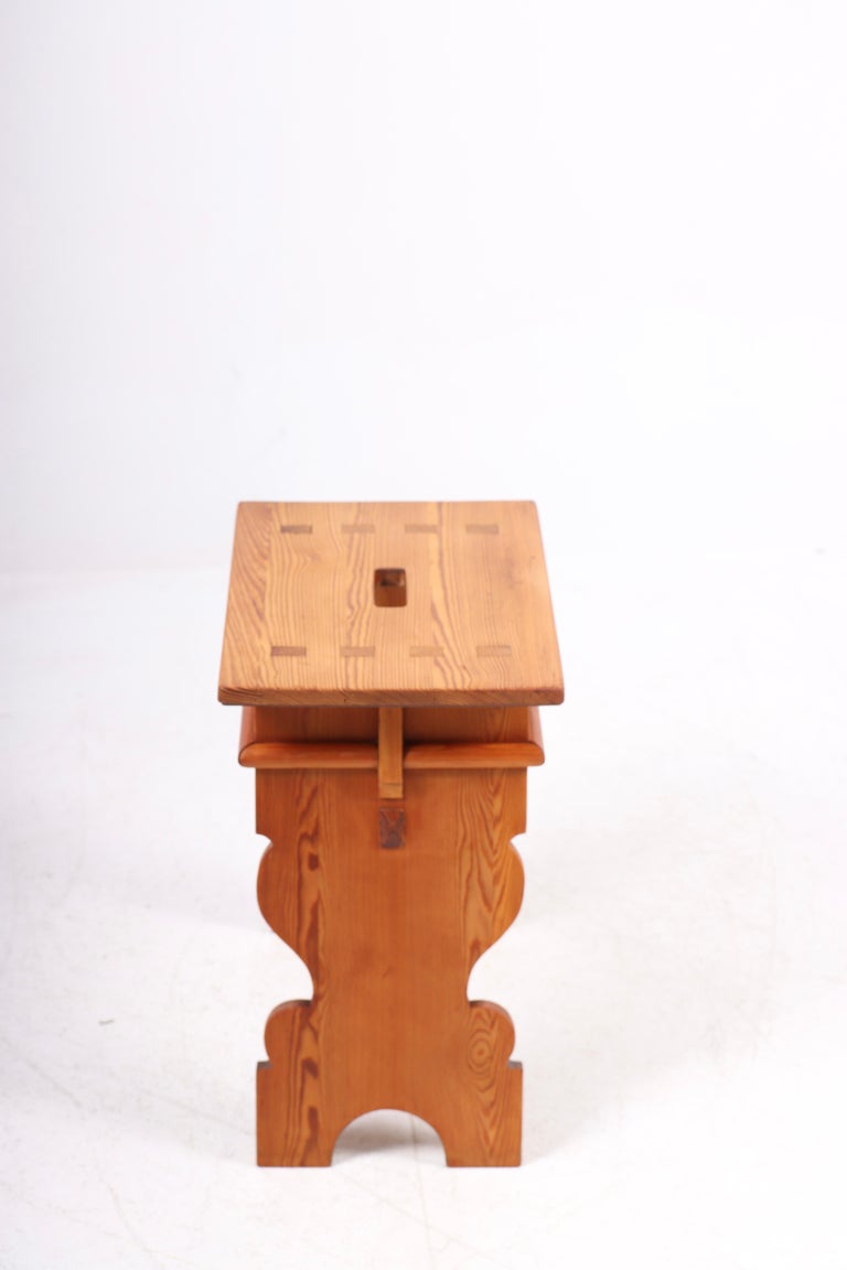 Stool Solid in Pine Designed by Martin Nyrop for Rud Rasmussen For Sale ...