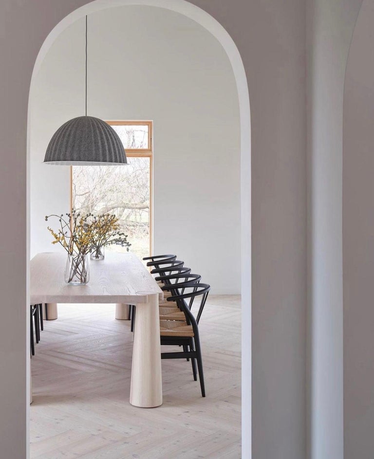 Stor Dining Table, Solid White Ash with Exposed Joinery For Sale at ...