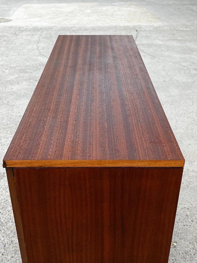 Storage Cabinet with Desk Marcel Gascoin for Alvéole, 1950 For Sale at ...