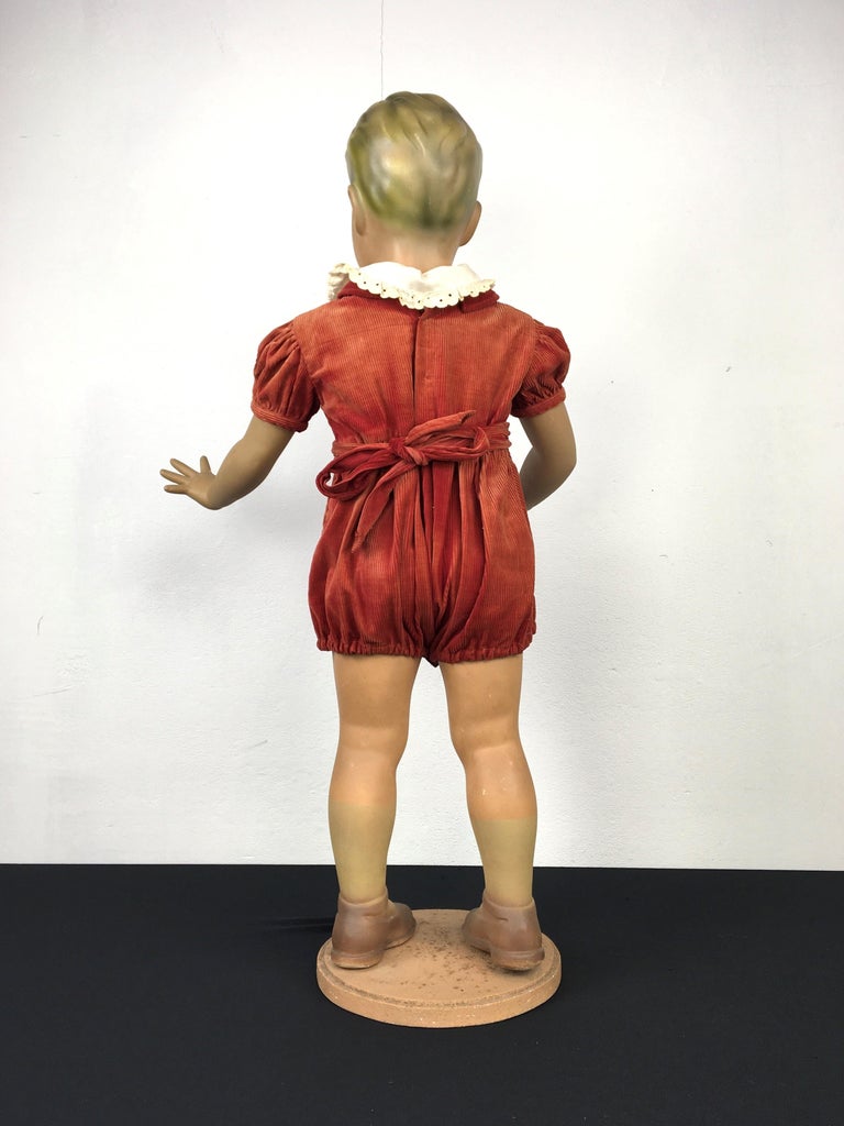 Store Display Boy Doll, Child Mannequin For Sale at 1stDibs