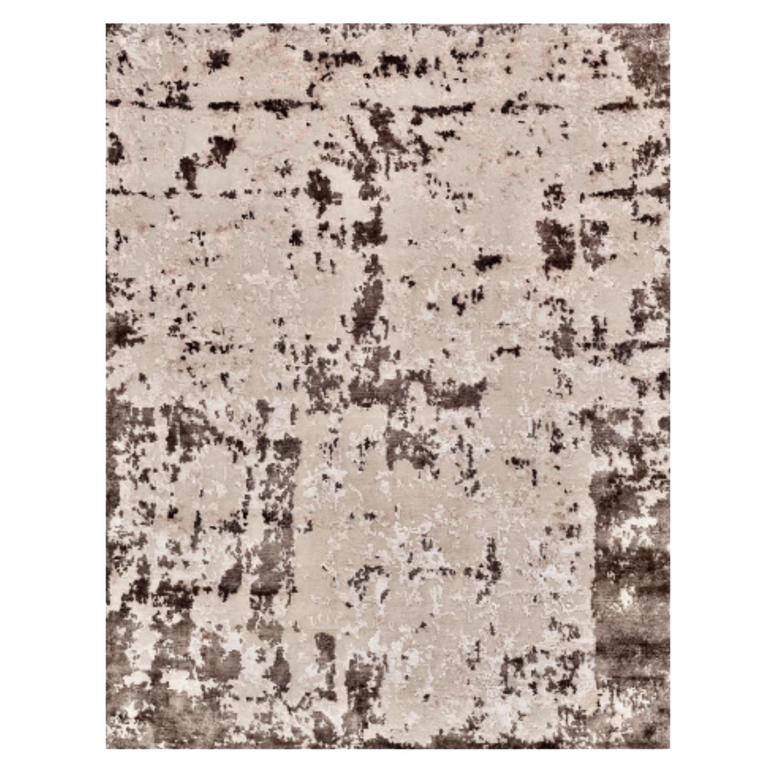 Contemporary Sustainable Shiny Light Beige Rug by Deanna Comellini ...