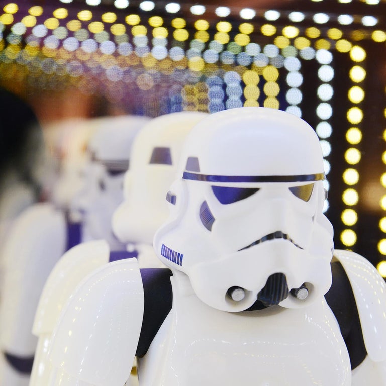 Stormtrooper Low Mirror Wall Decoration For Sale at 1stDibs
