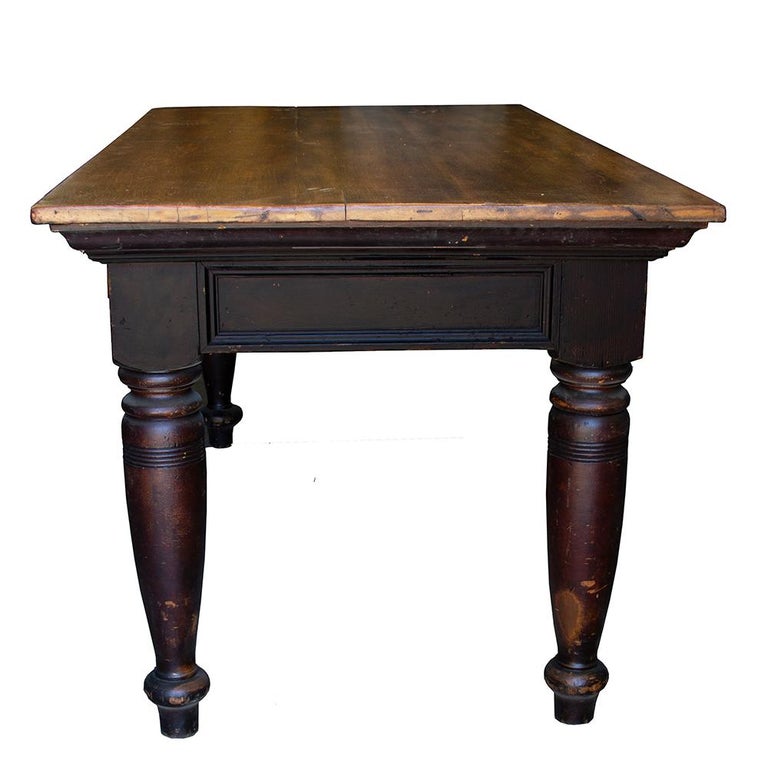 Stout Legged Farm Table For Sale at 1stDibs