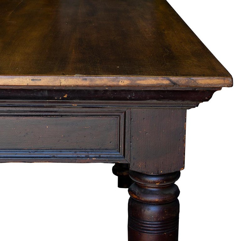 Stout Legged Farm Table For Sale at 1stDibs