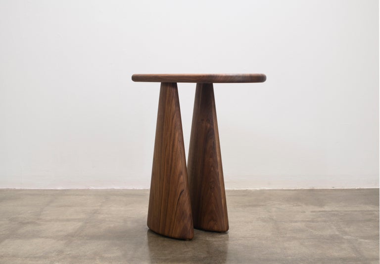 Straddle Side Table by Levi Christiansen in Solid Walnut For Sale at ...